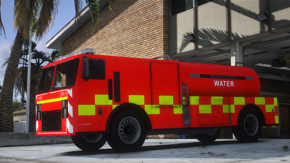 ELS MTL Water Tanker Marked (Fire) – PolyFex