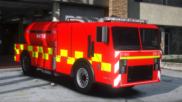 ELS MTL Water Tanker Marked (Fire) – PolyFex