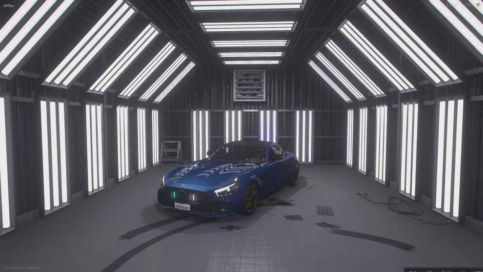ELS Mercedes AMG GTR UNMARKED – PolyFex